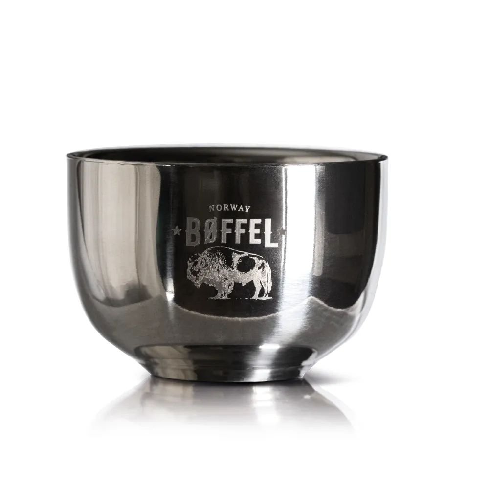 Bowl Boffel de Acero Inoxidable - Barberia