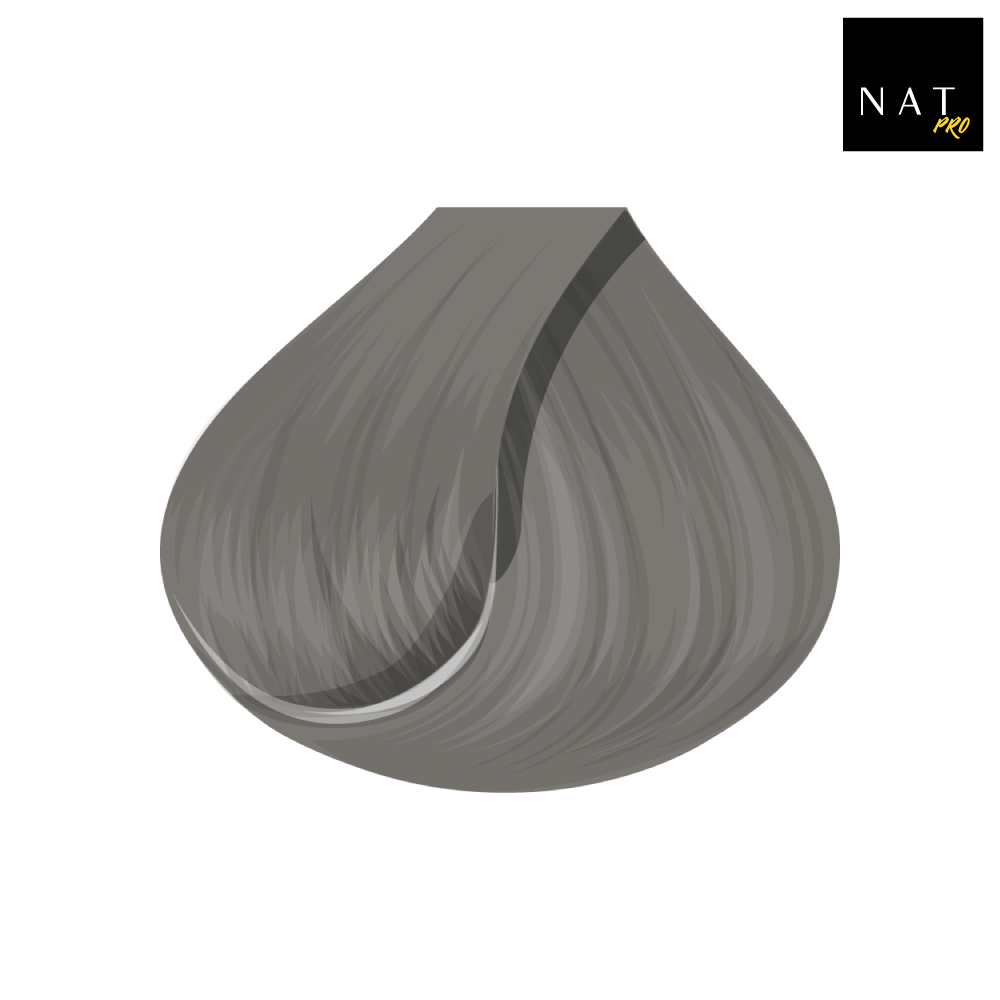 Nat Pro Tintura 9/1 Rubio Muy Claro Ceniza 60 Ml